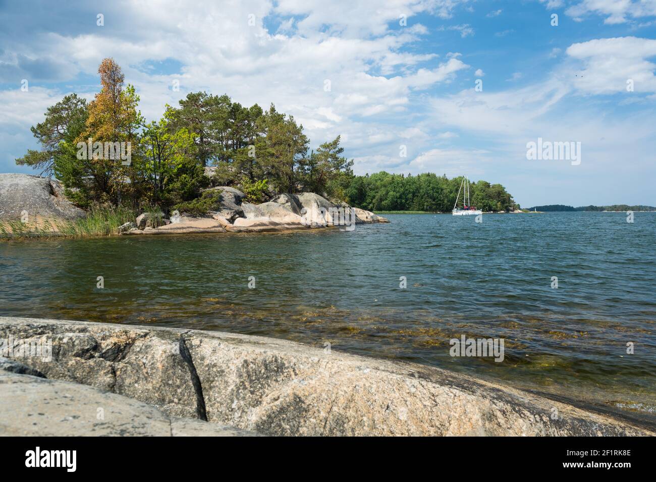 Archipelago rock islands hi-res stock photography and images - Alamy