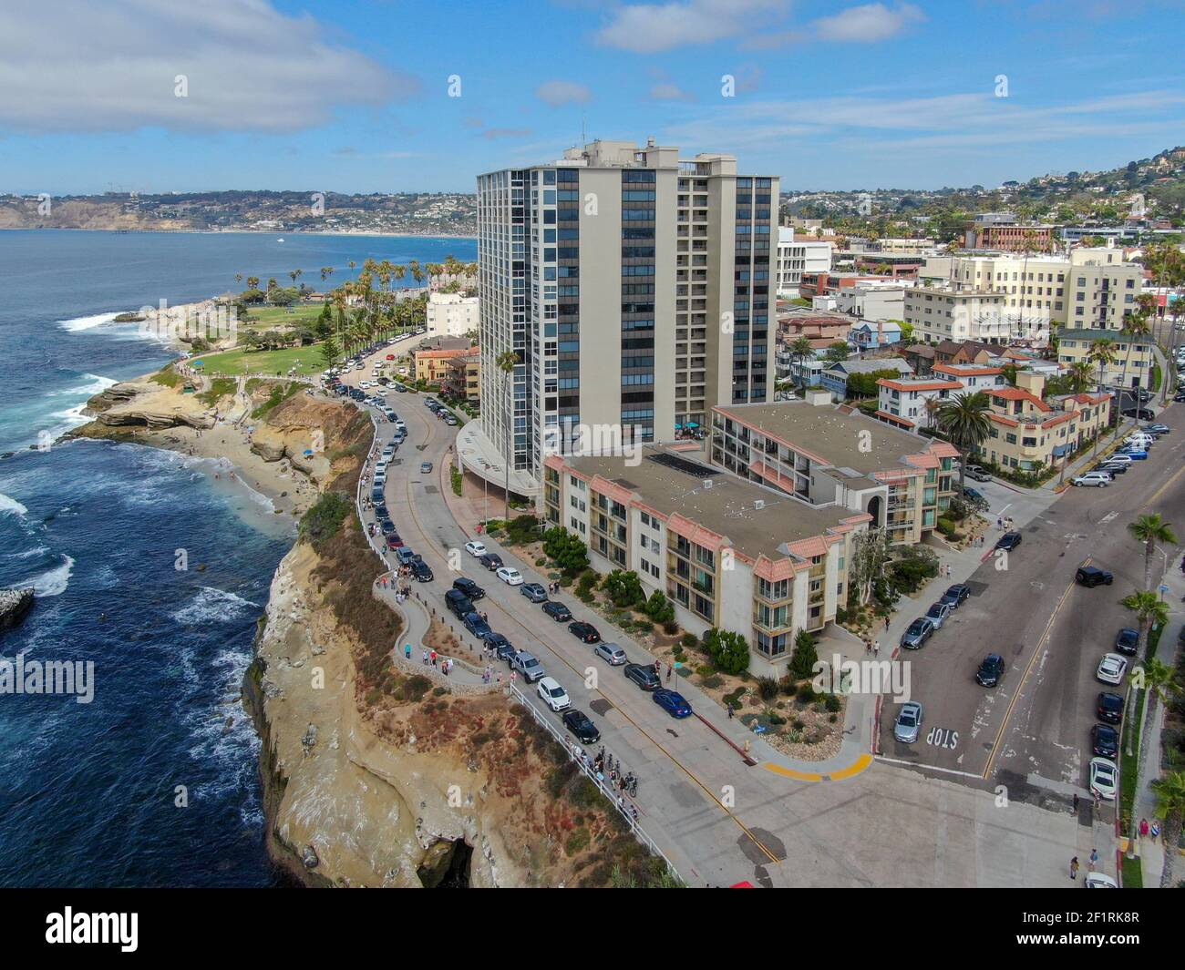 Aerial view of La Jolla coast, San Diego, California Stock Photo - Alamy