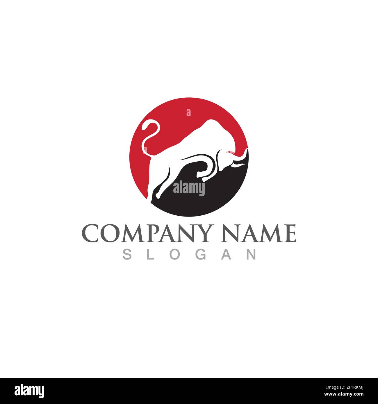 bull logo and symbol vector Stock Vector Image & Art - Alamy