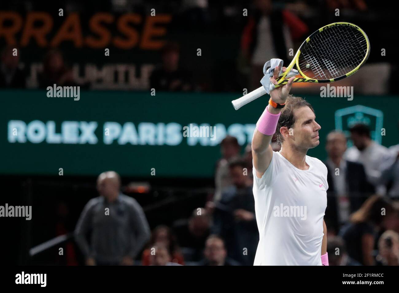 Rafael Nadal (ESP) won the game during the ATP World Tour Masters 1000 ...