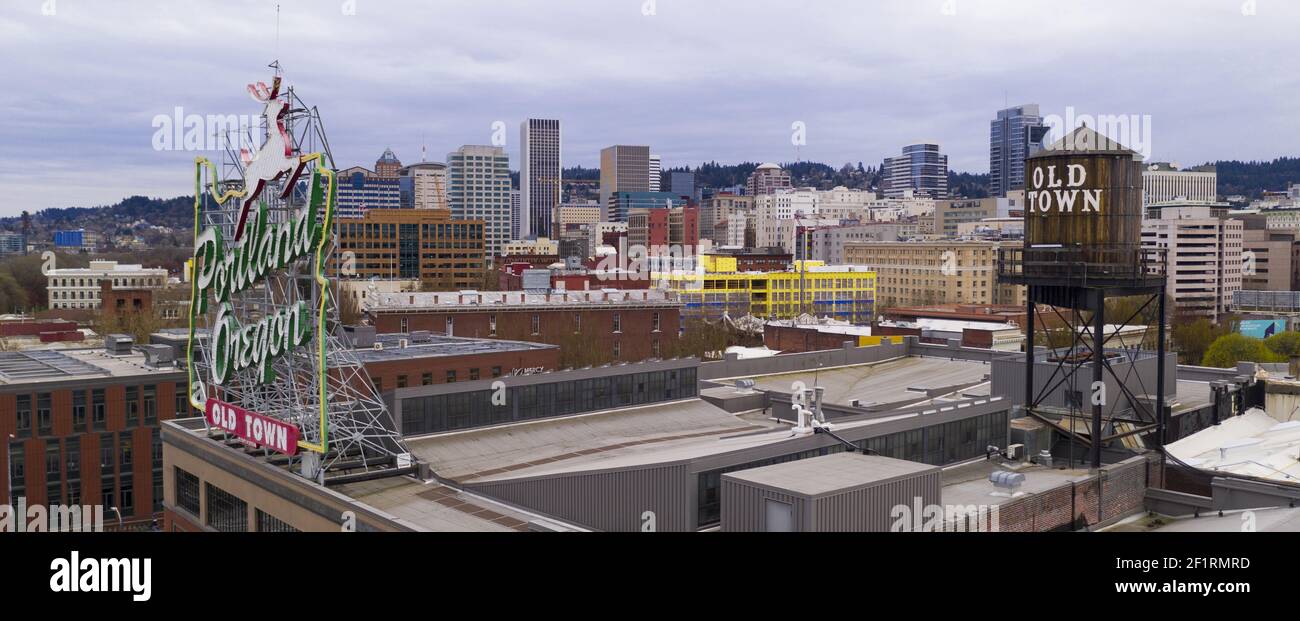Portland Old Town High Resolution Stock Photography and Images - Alamy