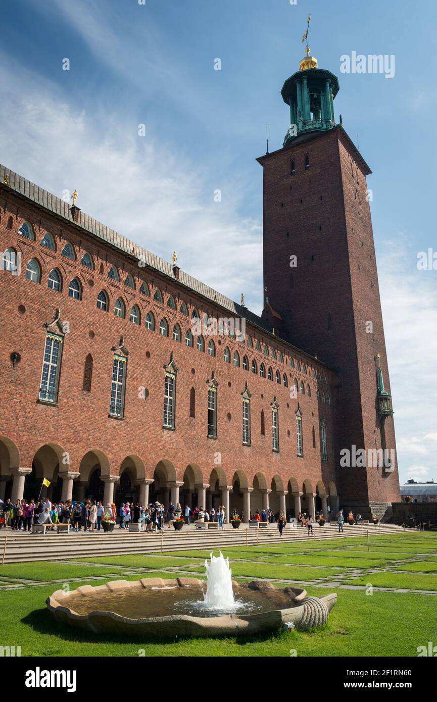 The Stadshuset or Stockholms stadshus (City Hall), Kungsholmen ...