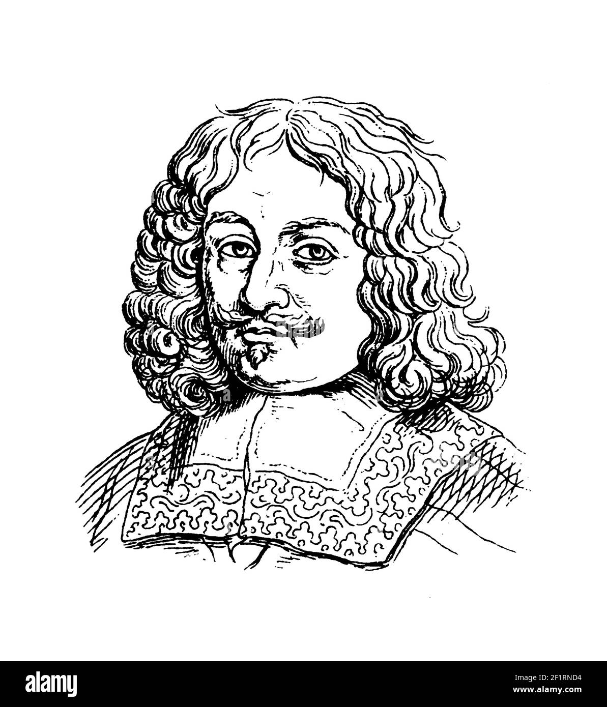 A german poet and dramatist of the baroque hi-res stock photography and ...