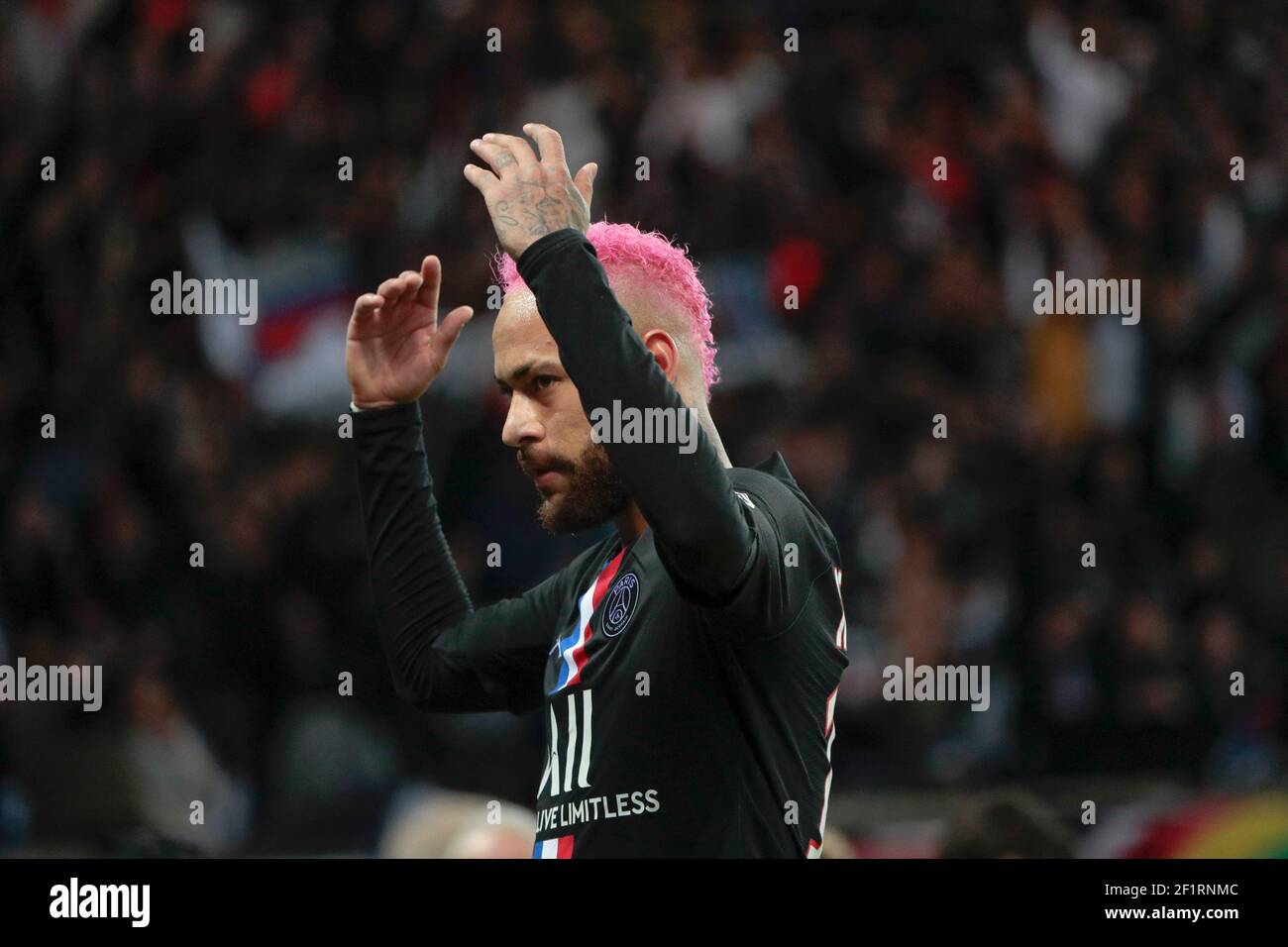 Neymar psg fans hi-res stock photography and images - Alamy
