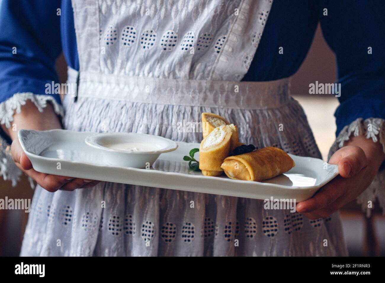 A blini or, sometimes, blin, is a Russian and Ukrainian pancake ...