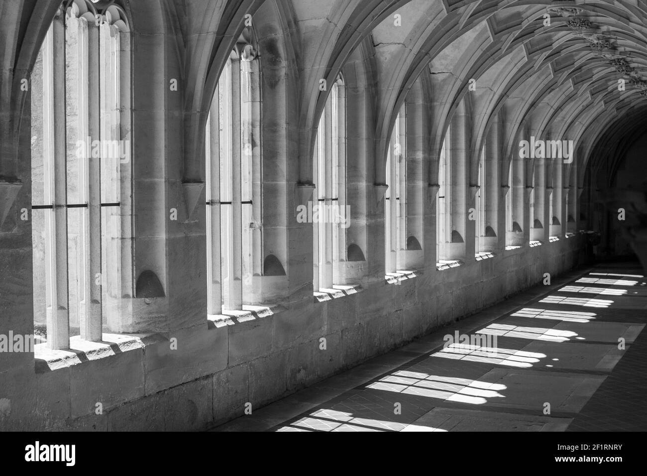 The church pews design windows Stock Photo - Alamy