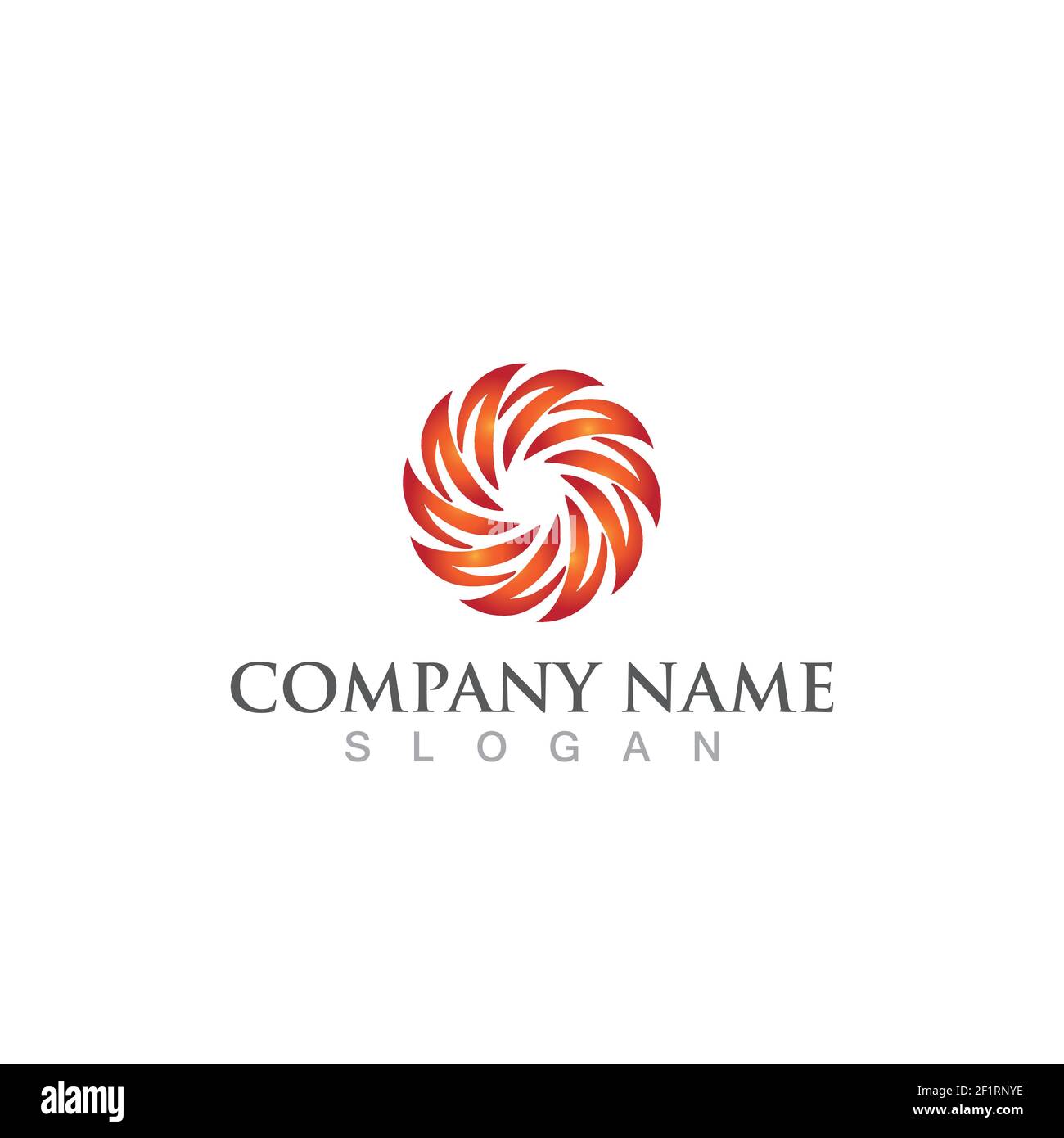 vortex vector illustration icon Logo Template design Stock Vector Image ...