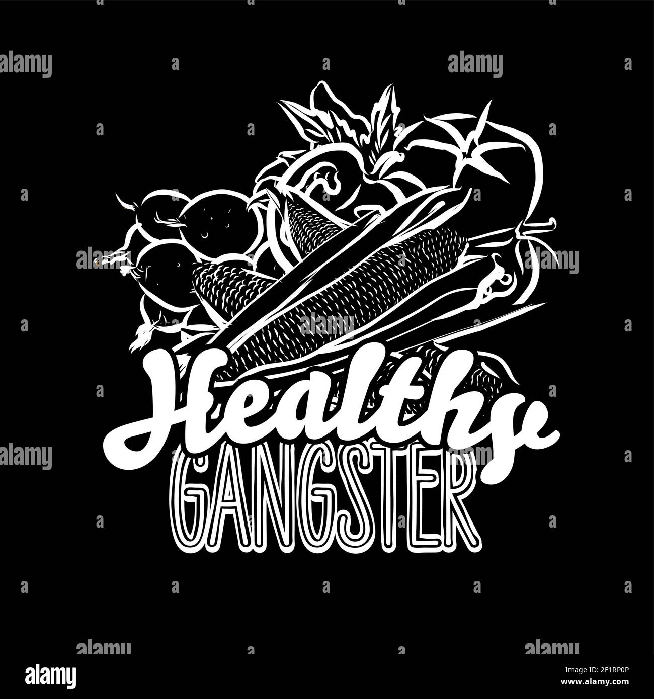 Gangster food Stock Vector Images - Alamy