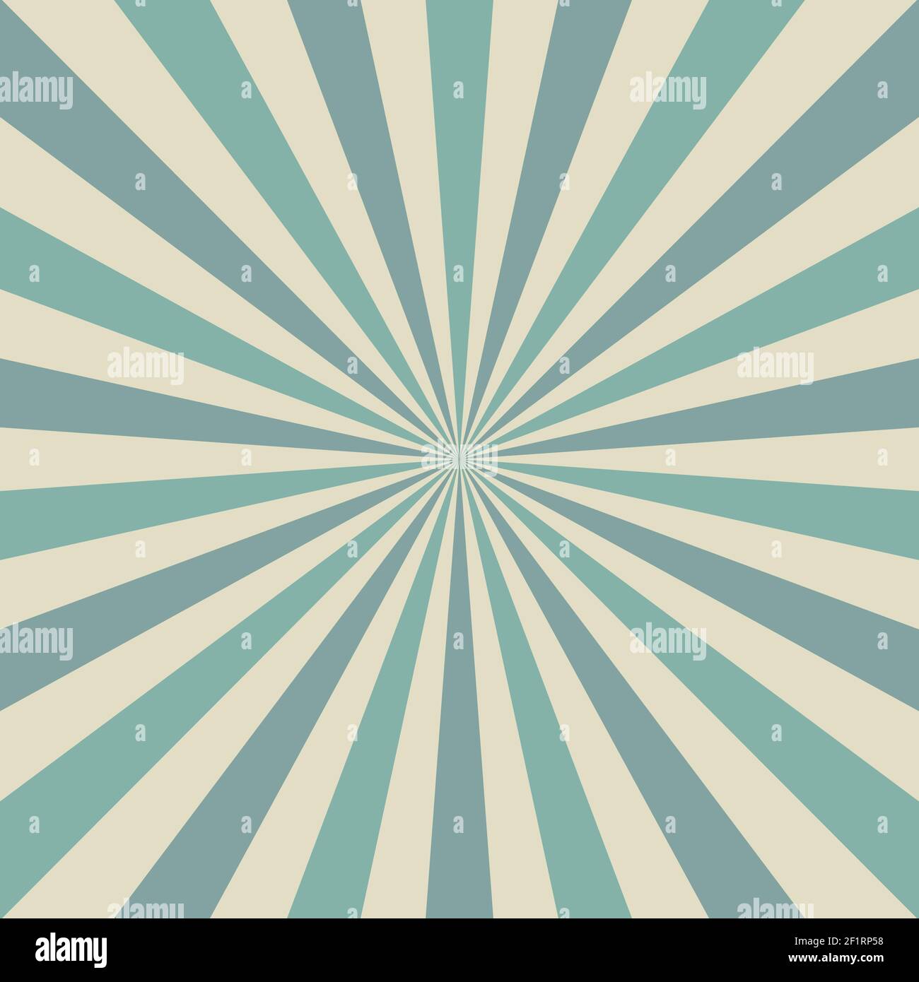 Sunlight retro faded background. Pale blue and beige color burst ...