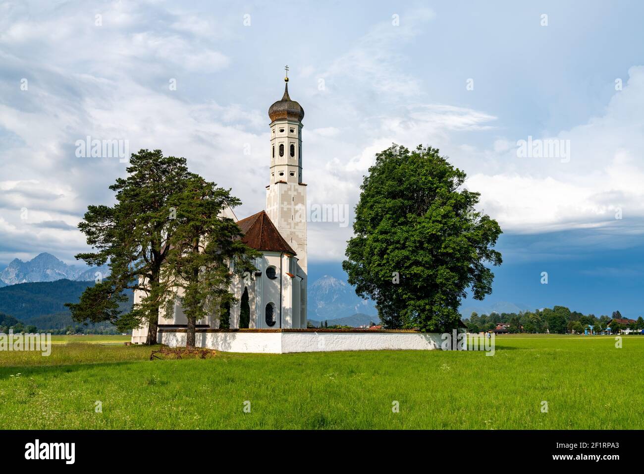St coloman church in schwangau hi-res stock photography and images - Alamy