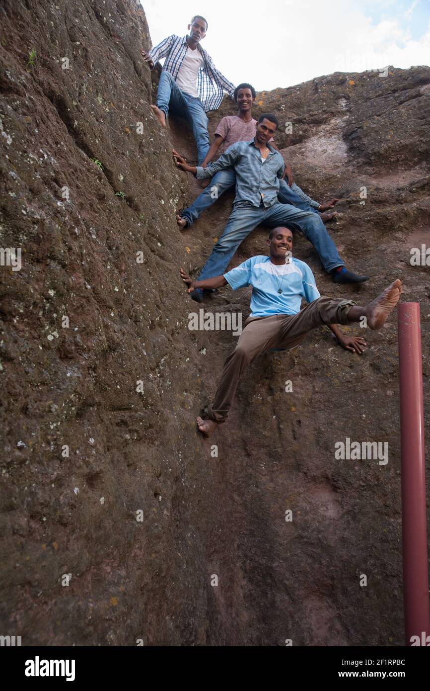 Ethiopian climbing hi-res stock photography and images - Alamy