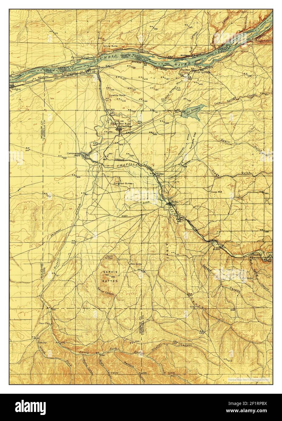 Umatilla county Cut Out Stock Images & Pictures - Alamy