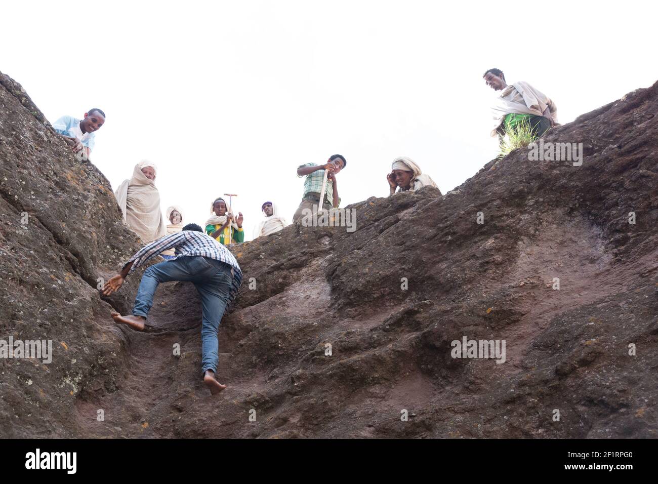 Ethiopian climbing hi-res stock photography and images - Alamy