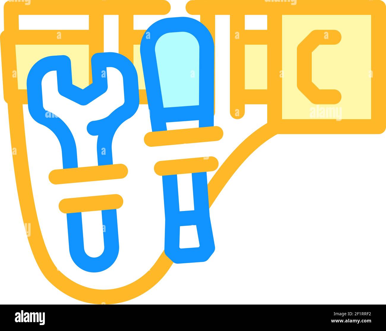 organizer for tools color icon vector illustration Stock Vector Image ...