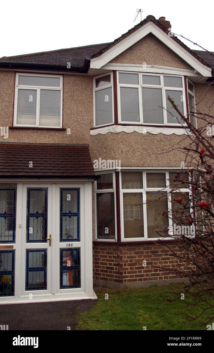 EROL DOUGLAS' HESTON HOME.20/1/04 PILSTON Stock Photo - Alamy