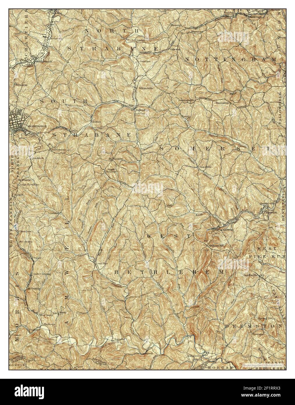 Amity pennsylvania map hi-res stock photography and images - Alamy