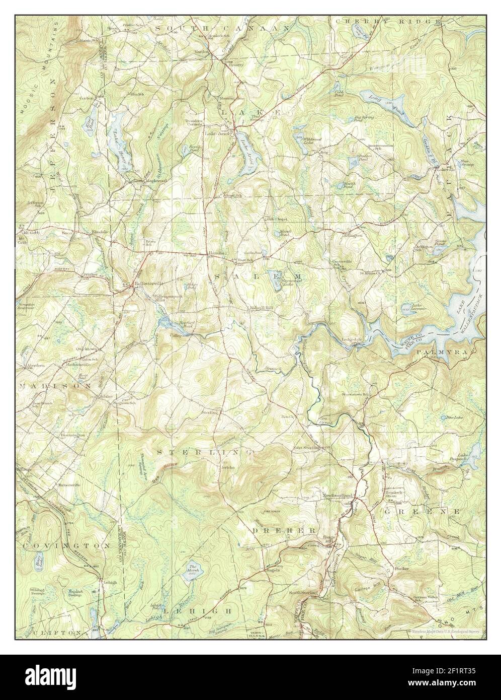 Ariel maps hi-res stock photography and images - Alamy