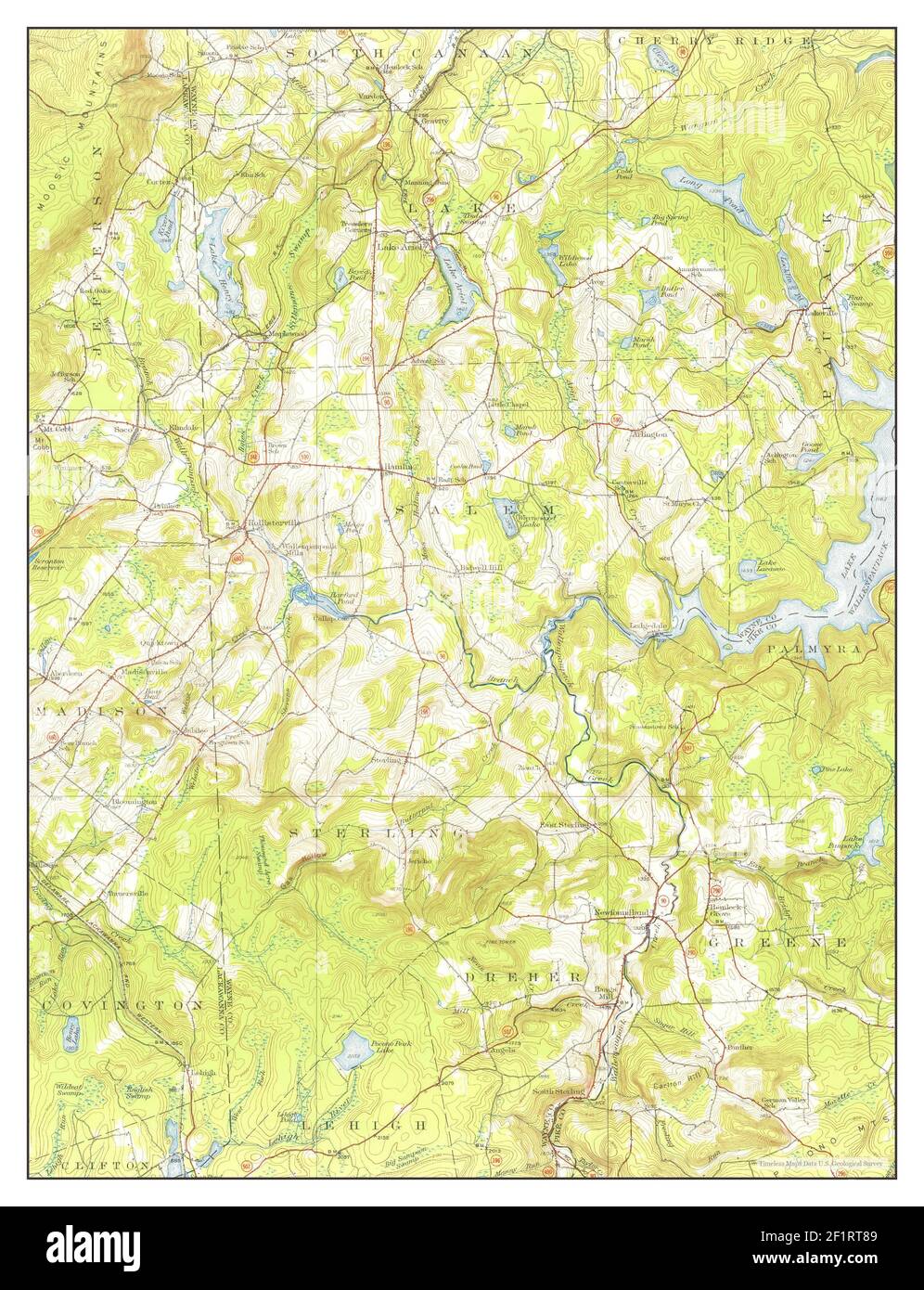 Ariel Maps Cut Out Stock Images & Pictures - Alamy