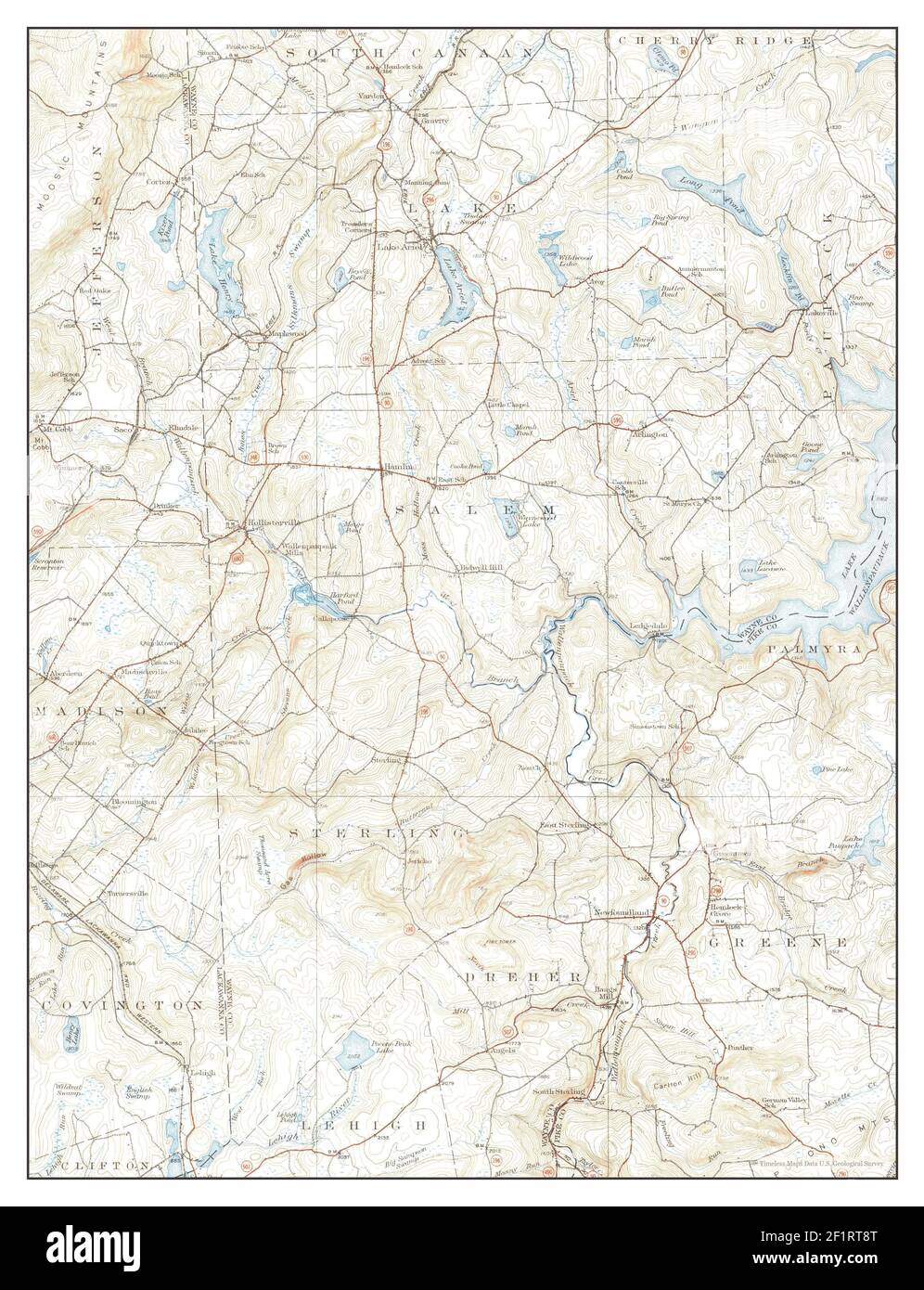 Ariel maps hi-res stock photography and images - Alamy