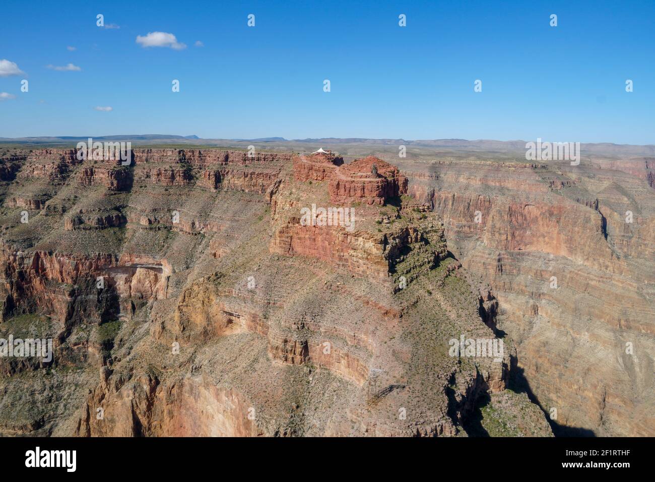 Picturesque landscape of Grand Canyon National Park during sunny day ...