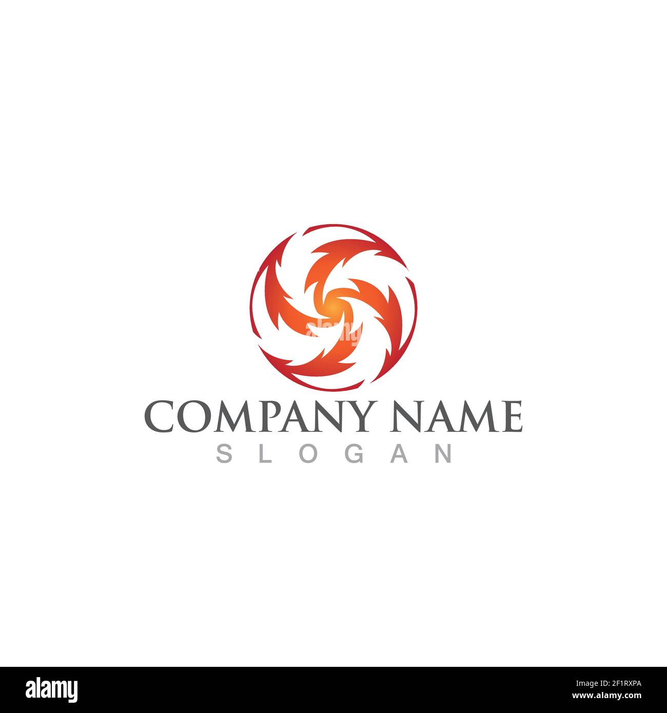 vortex vector illustration icon Logo Template design Stock Vector Image ...