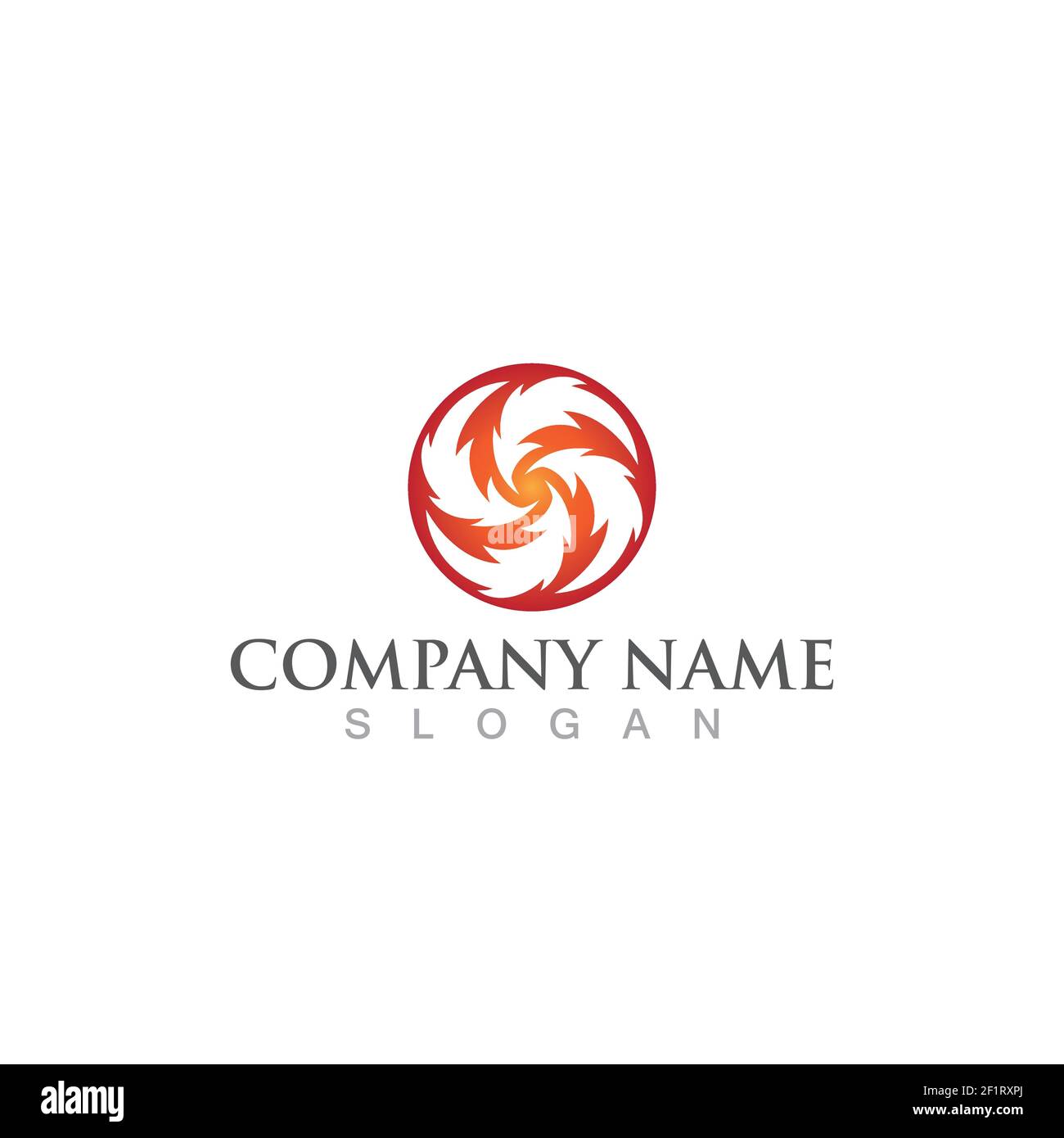 vortex vector illustration icon Logo Template design Stock Vector Image ...