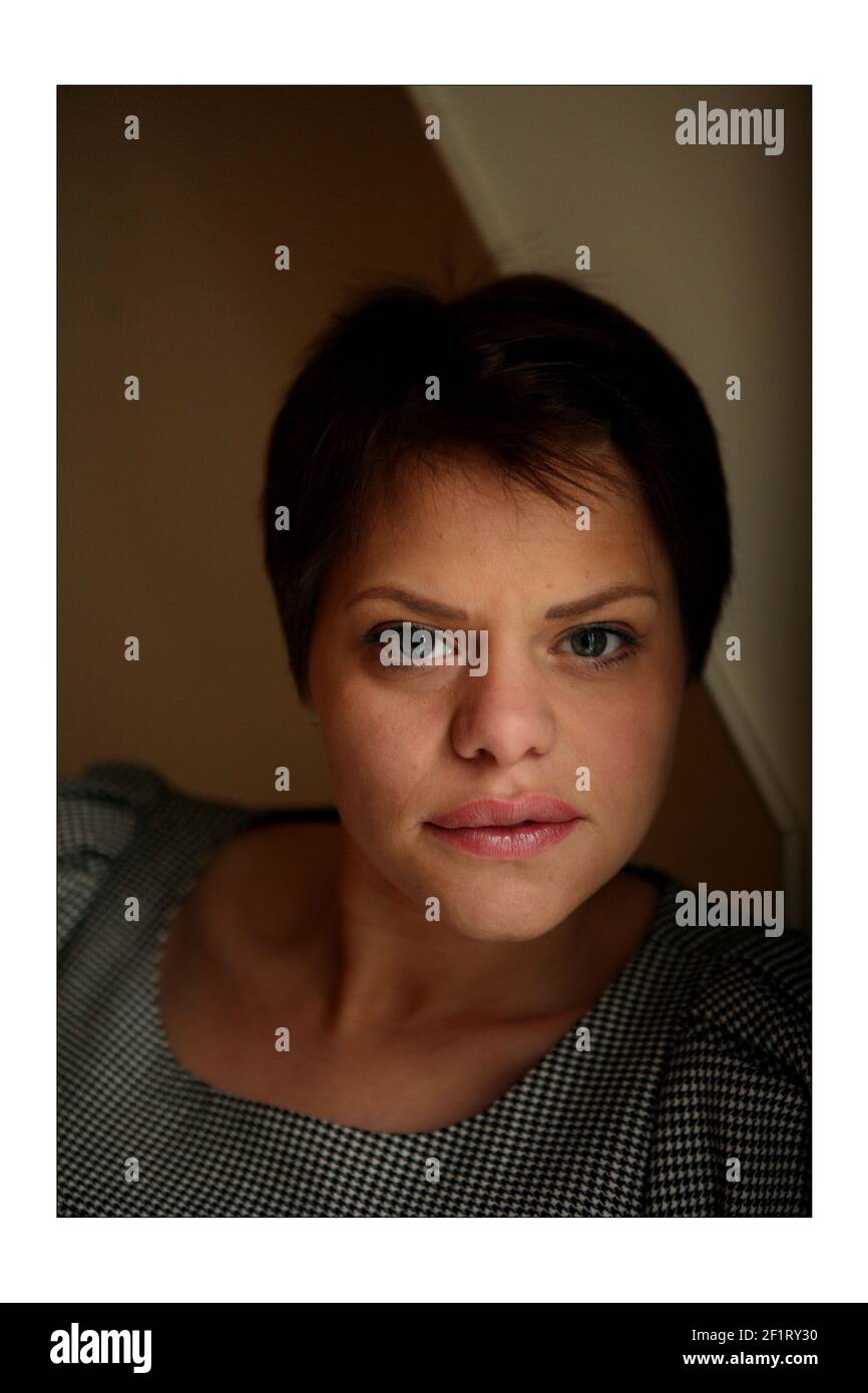 Jade Goody photographed in the Marriot County Hall, in Londonphotograph ...