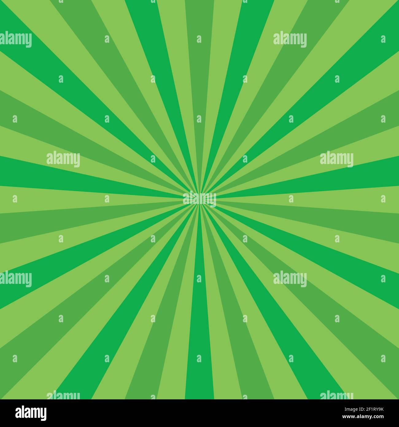 Sunlight abstract background. Green color burst background. Vector ...