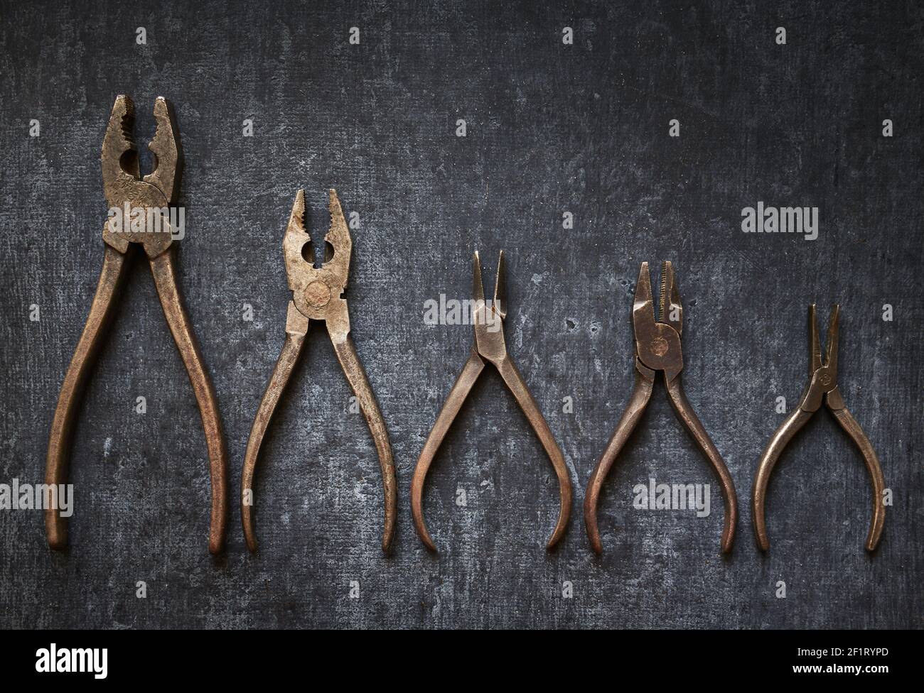 Dirty and rusted tools hi-res stock photography and images - Alamy