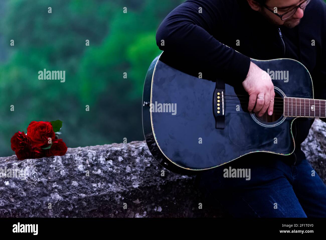 Old man young playing bridge hi-res stock photography and images - Alamy