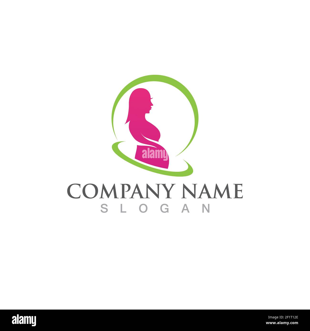 Pregnant logo template vector icon illustration design Stock Vector ...