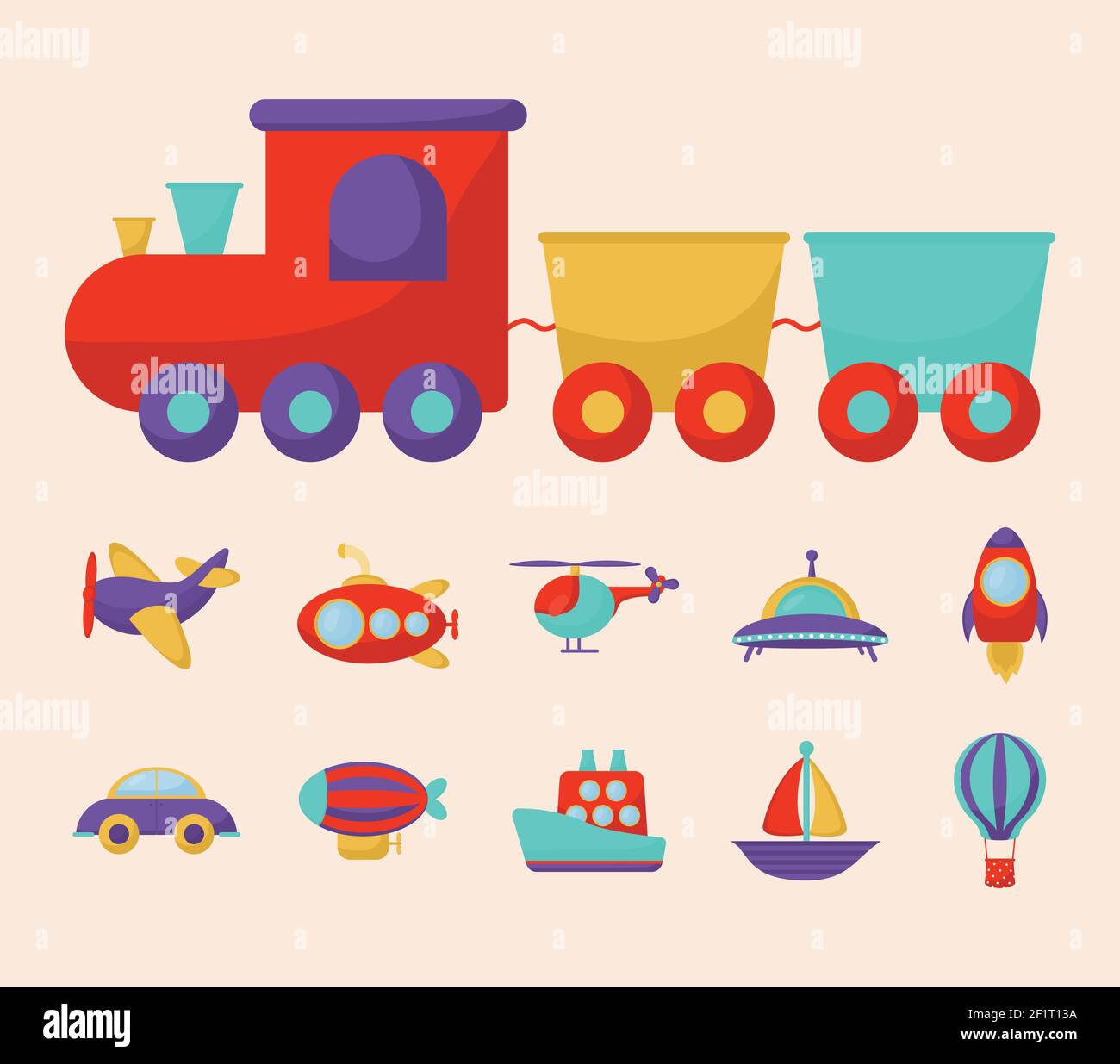 child transport set Stock Vector Image & Art - Alamy