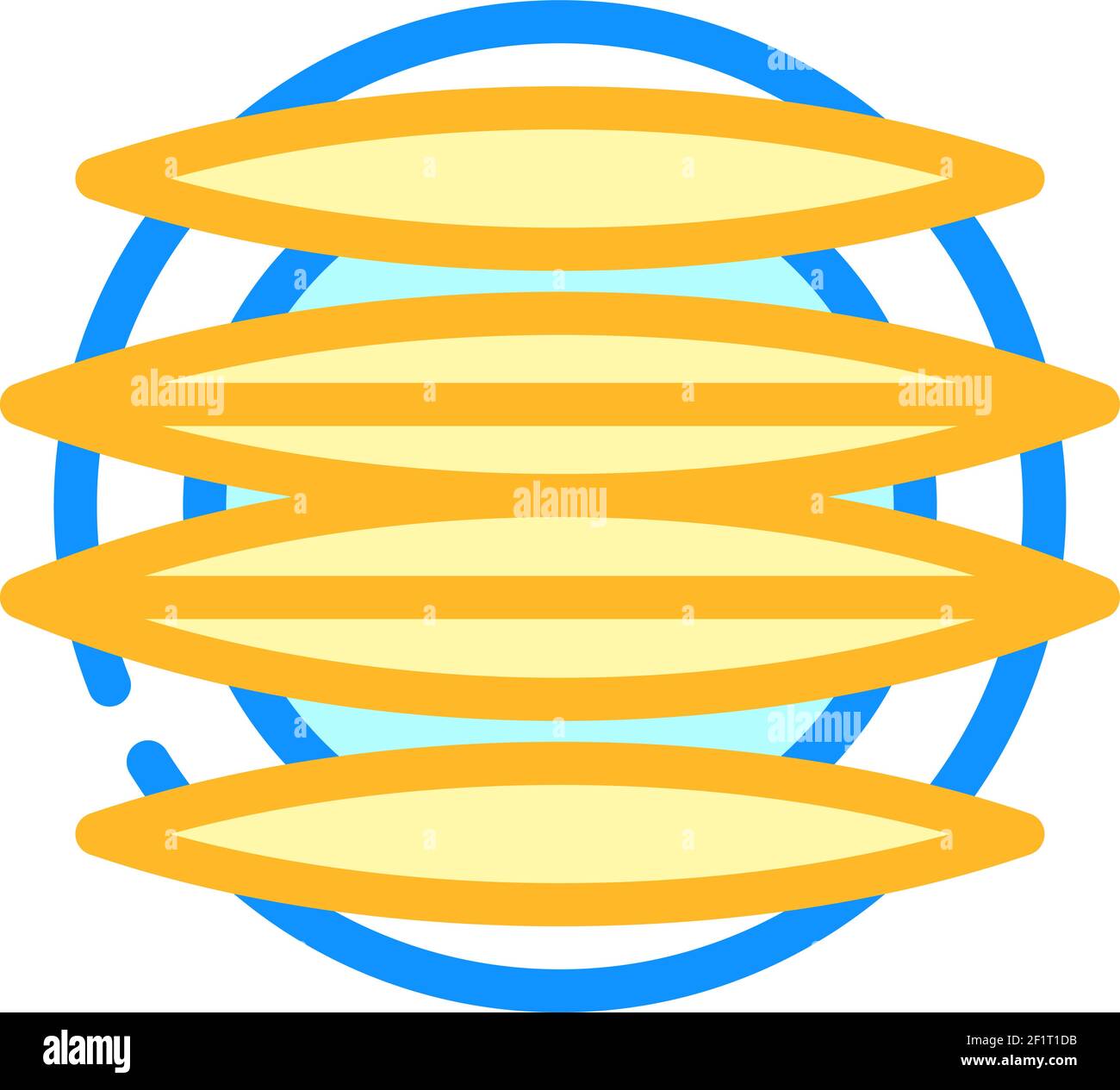 cut mango on plate color icon vector illustration Stock Vector Image ...