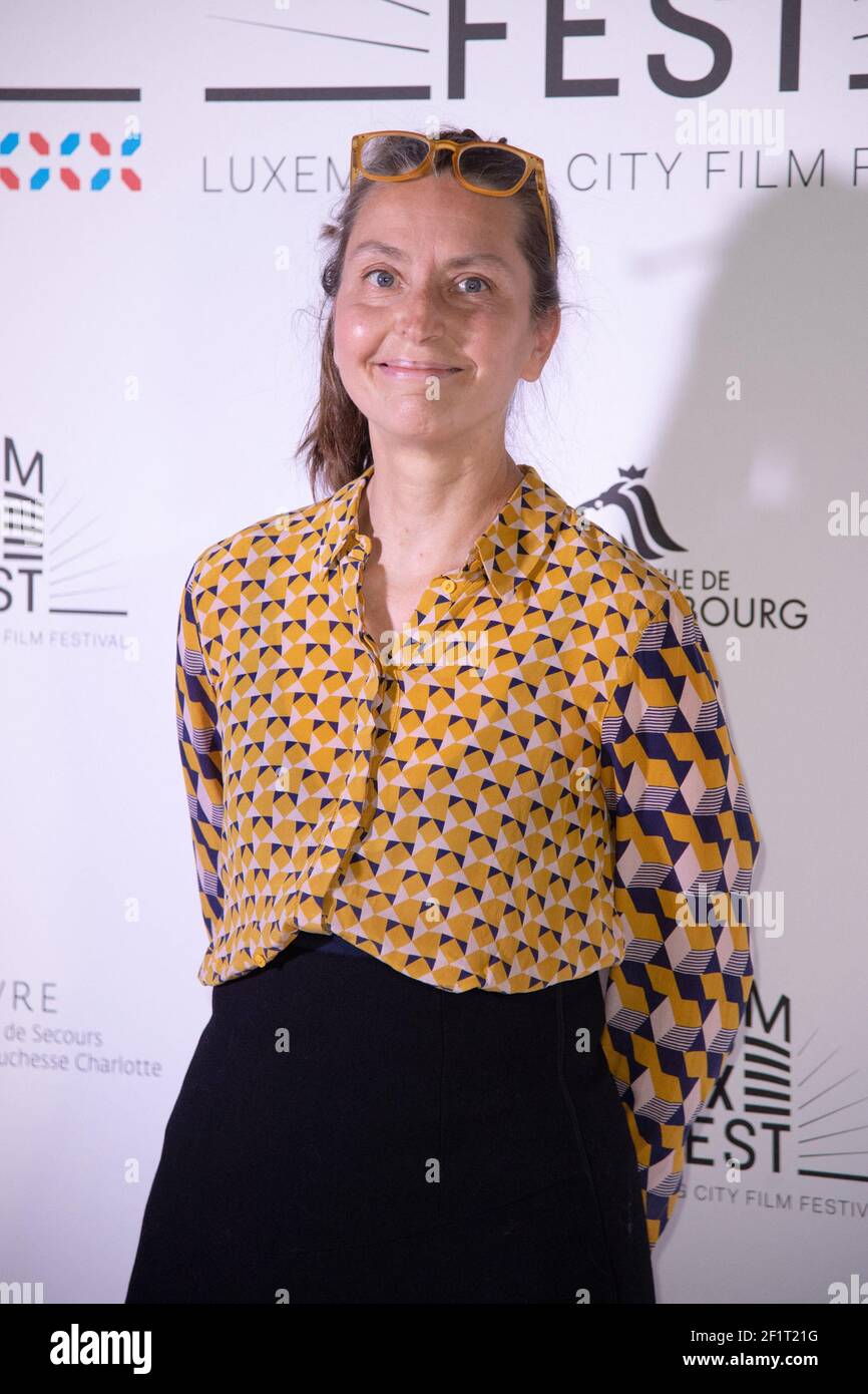 Christina Schaffer attending the Luxembourg Film Festival 2021 ...