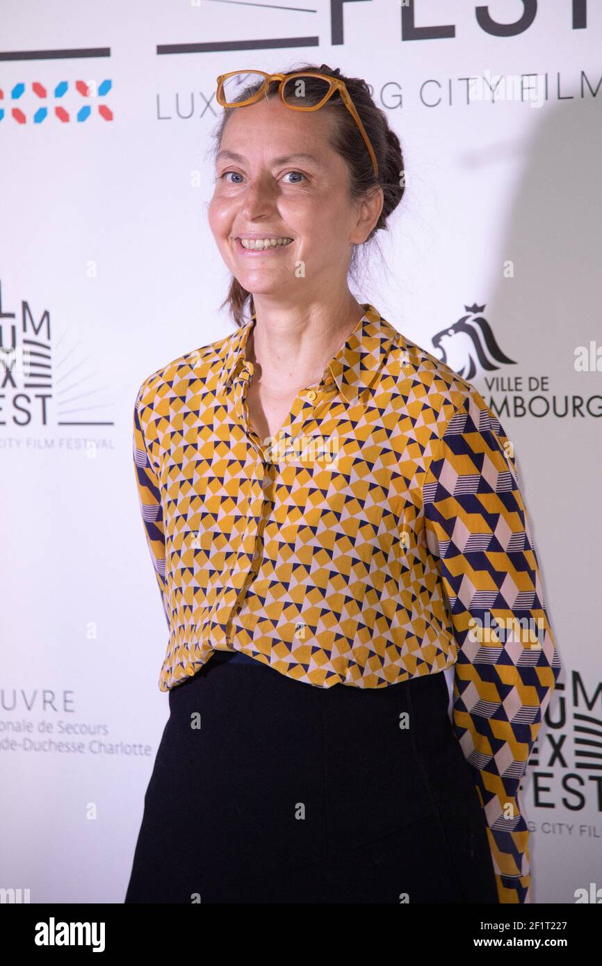 Christina Schaffer attending the Luxembourg Film Festival 2021 ...