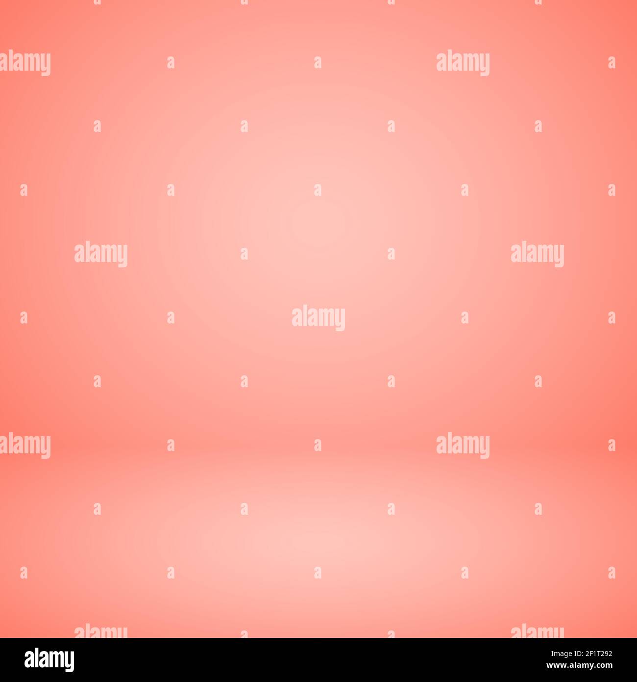 Empty pastel peach studio abstract background with spotlight effect ...