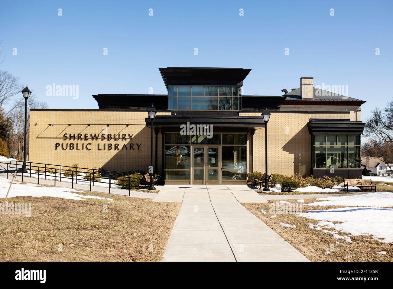 Winter snow shrewsbury hi-res stock photography and images - Alamy