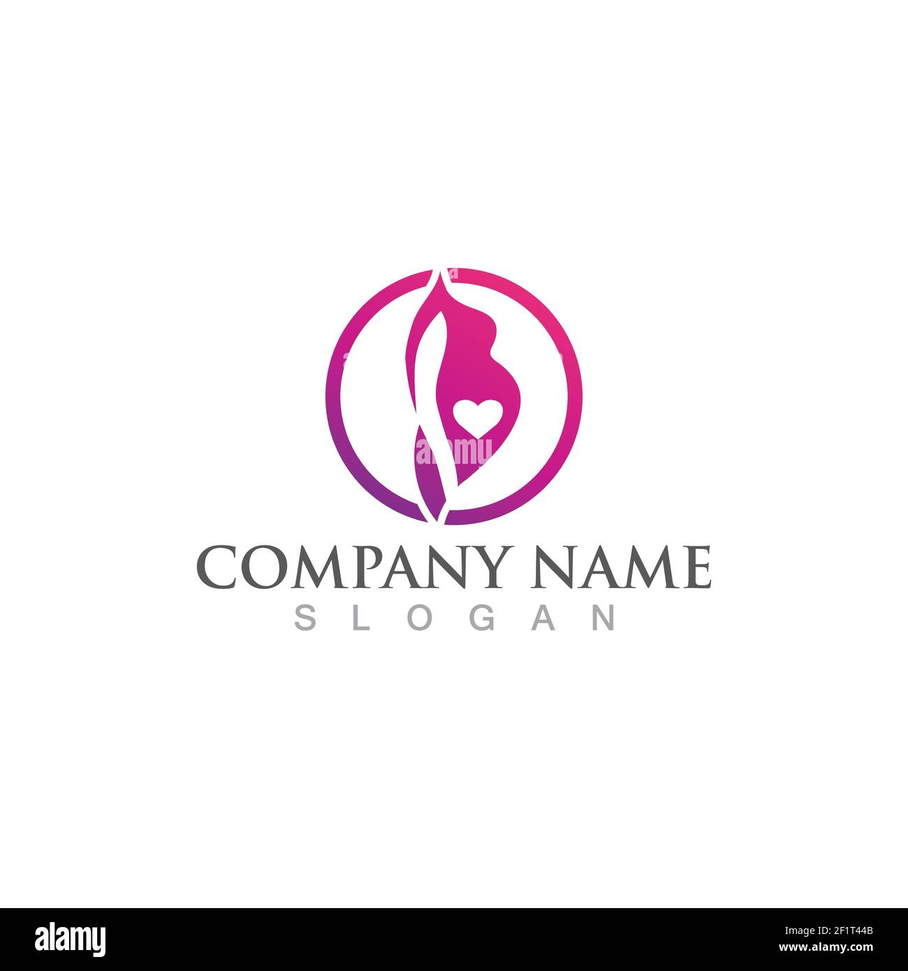 Pregnant logo template vector icon illustration design Stock Vector ...