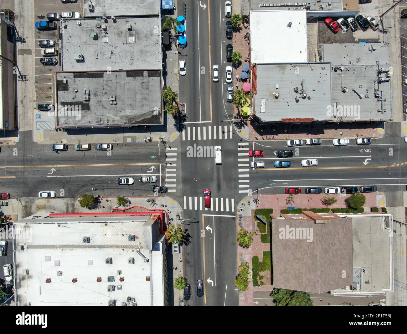 Aerial beach road hi-res stock photography and images - Alamy