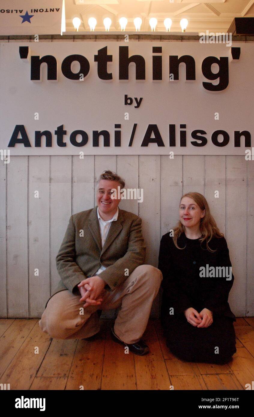 ANTONI AND ALISON,17/3/04 PILSTON Stock Photo - Alamy