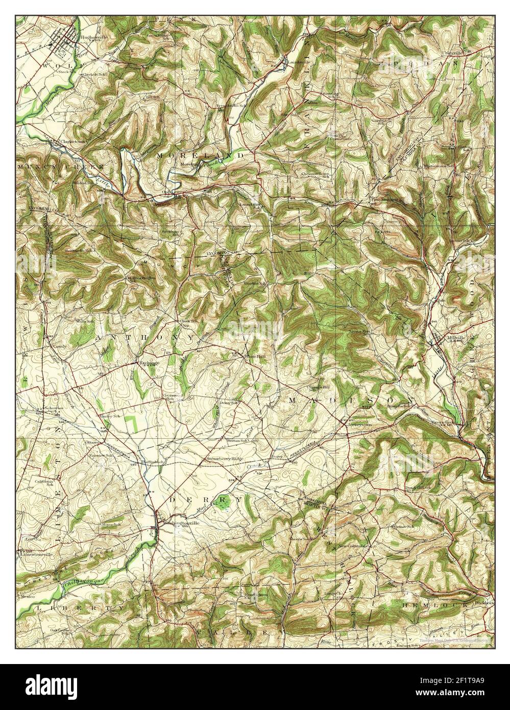 Map of hughesville hi-res stock photography and images - Alamy