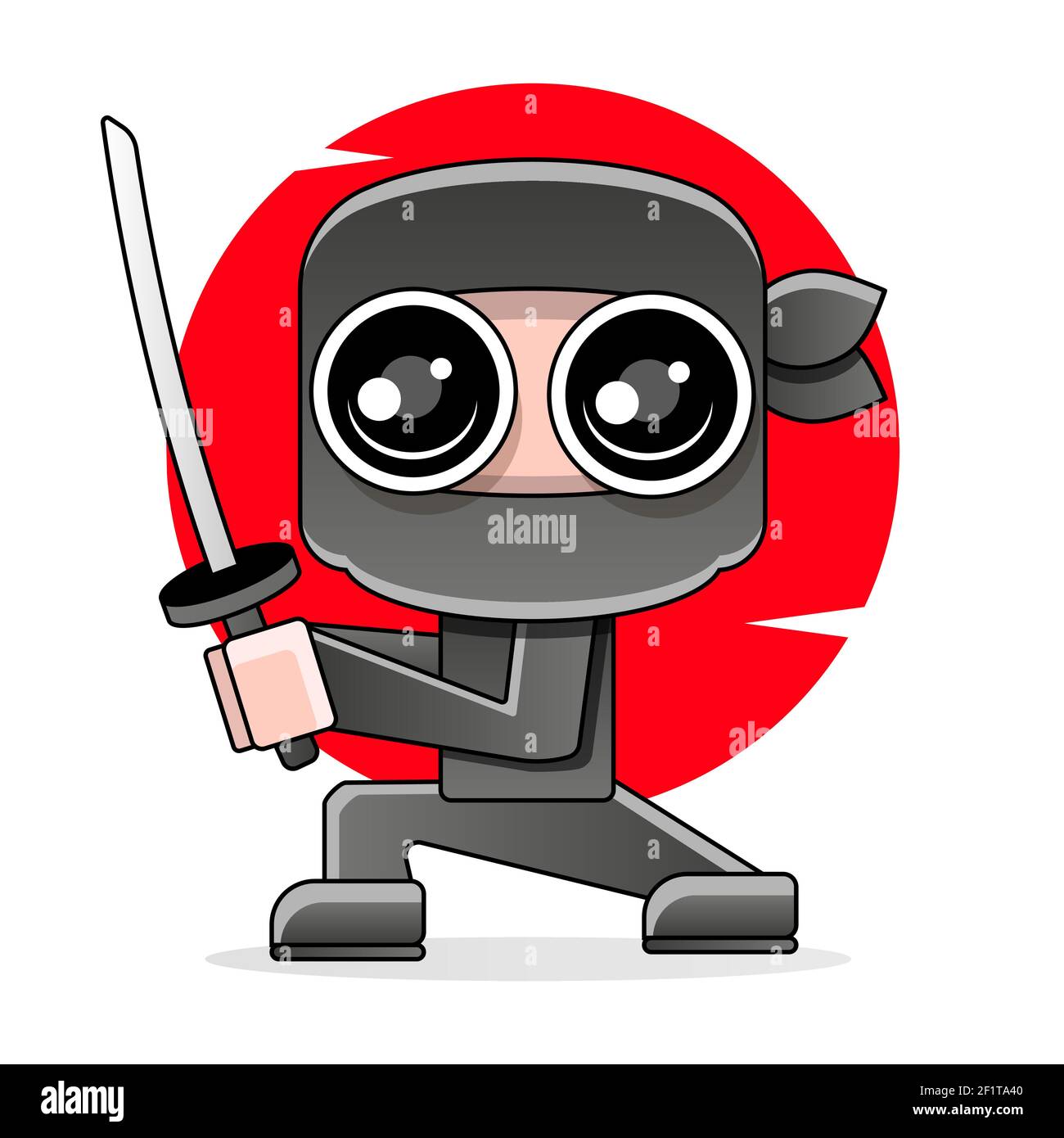 Ninja Kick Clipart