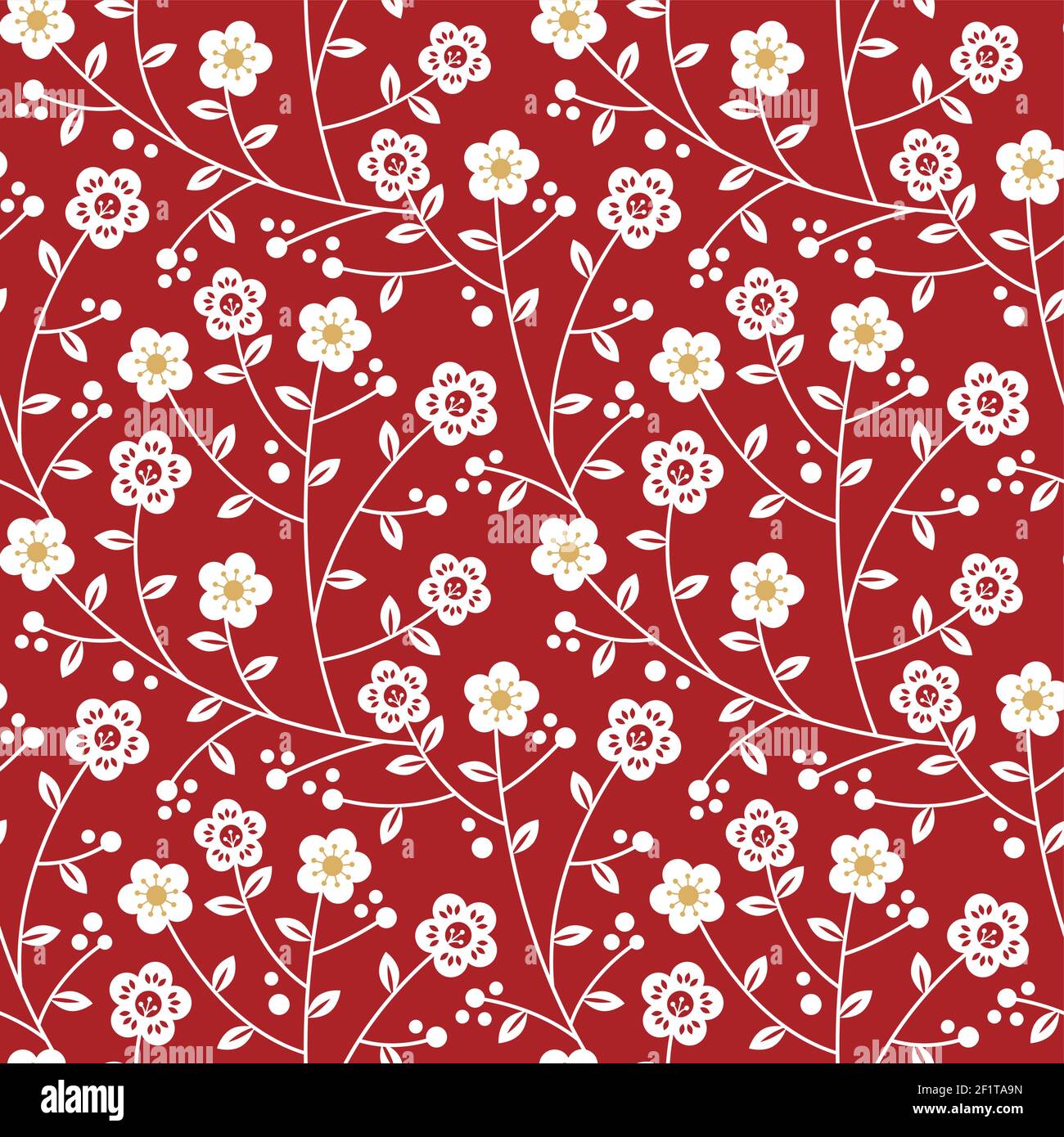 Asian Floral Patterns