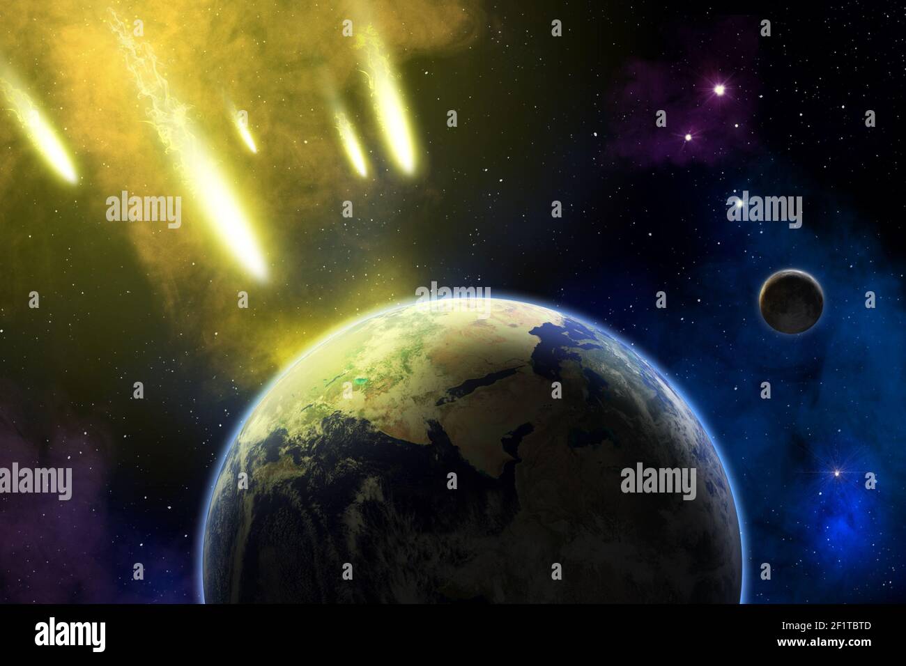 Moon Vs Asteroid