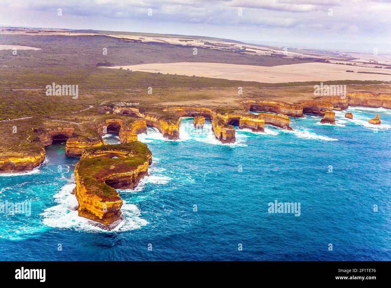 Port Campbell Park Stock Photo - Alamy