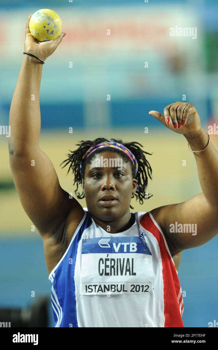 Shot put women qualification hi-res stock photography and images - Alamy