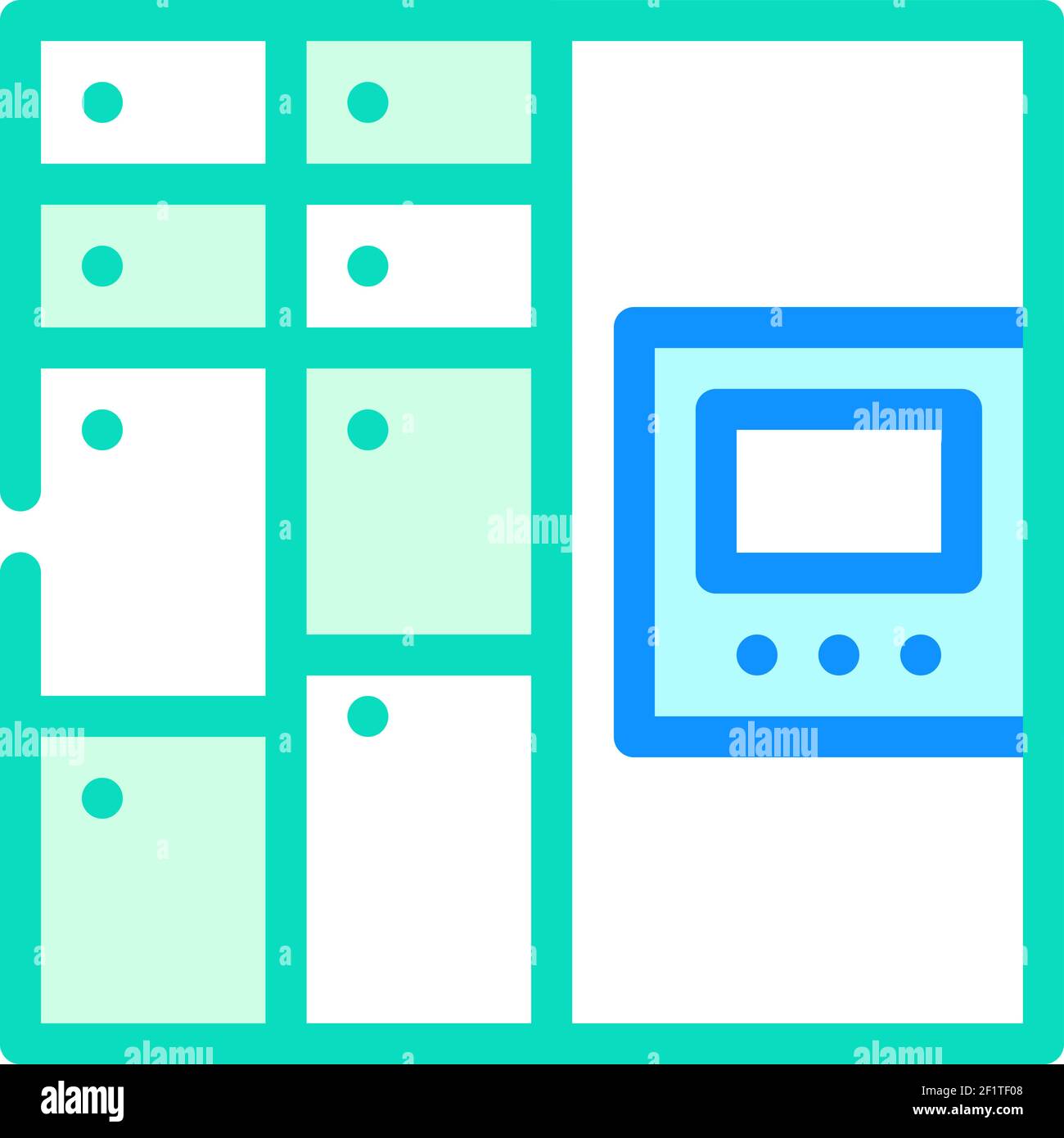 Smart locker Cut Out Stock Images & Pictures - Alamy