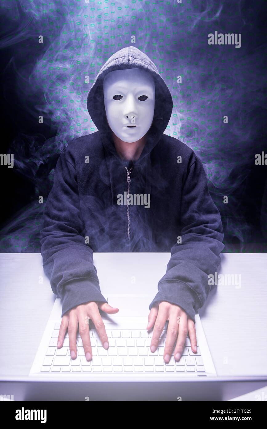Cybercrime Logo Mask