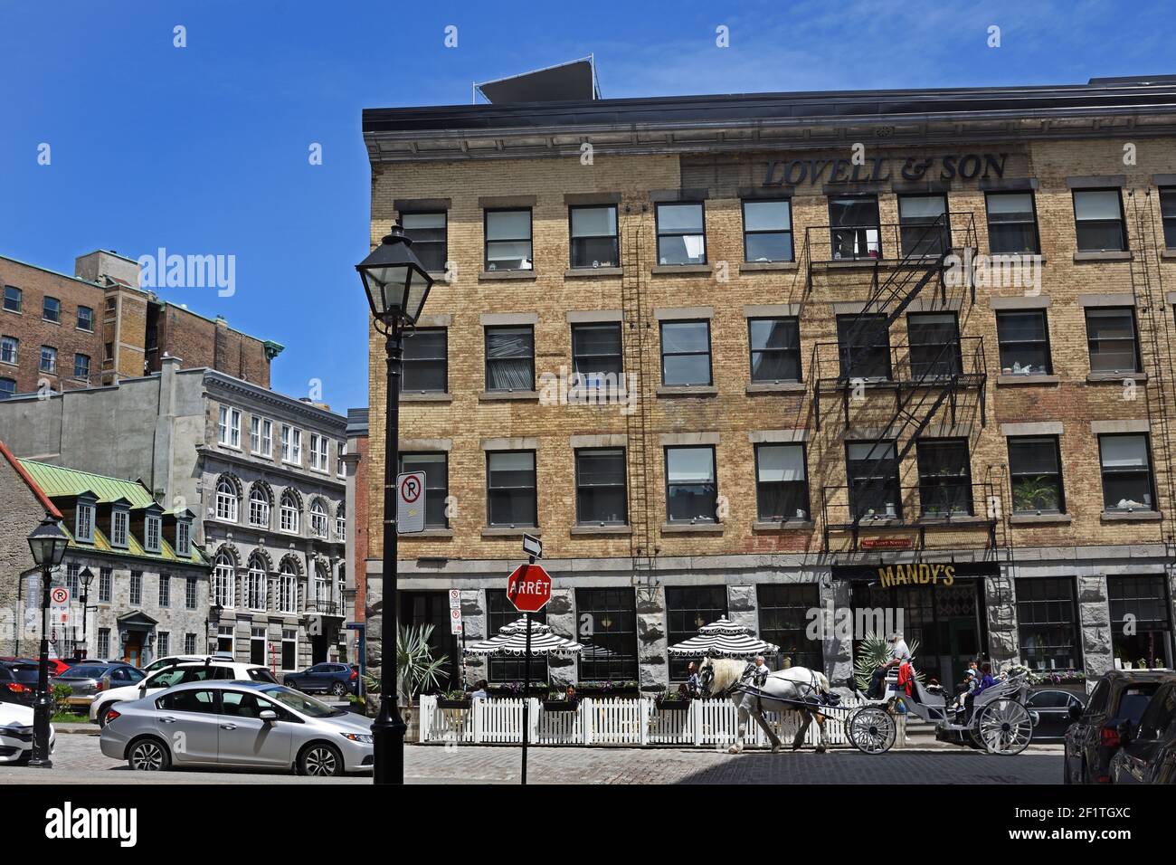 Mandy Restaurant Rue Saint-Nicolas, near Place Jacques Cartier downtown ...