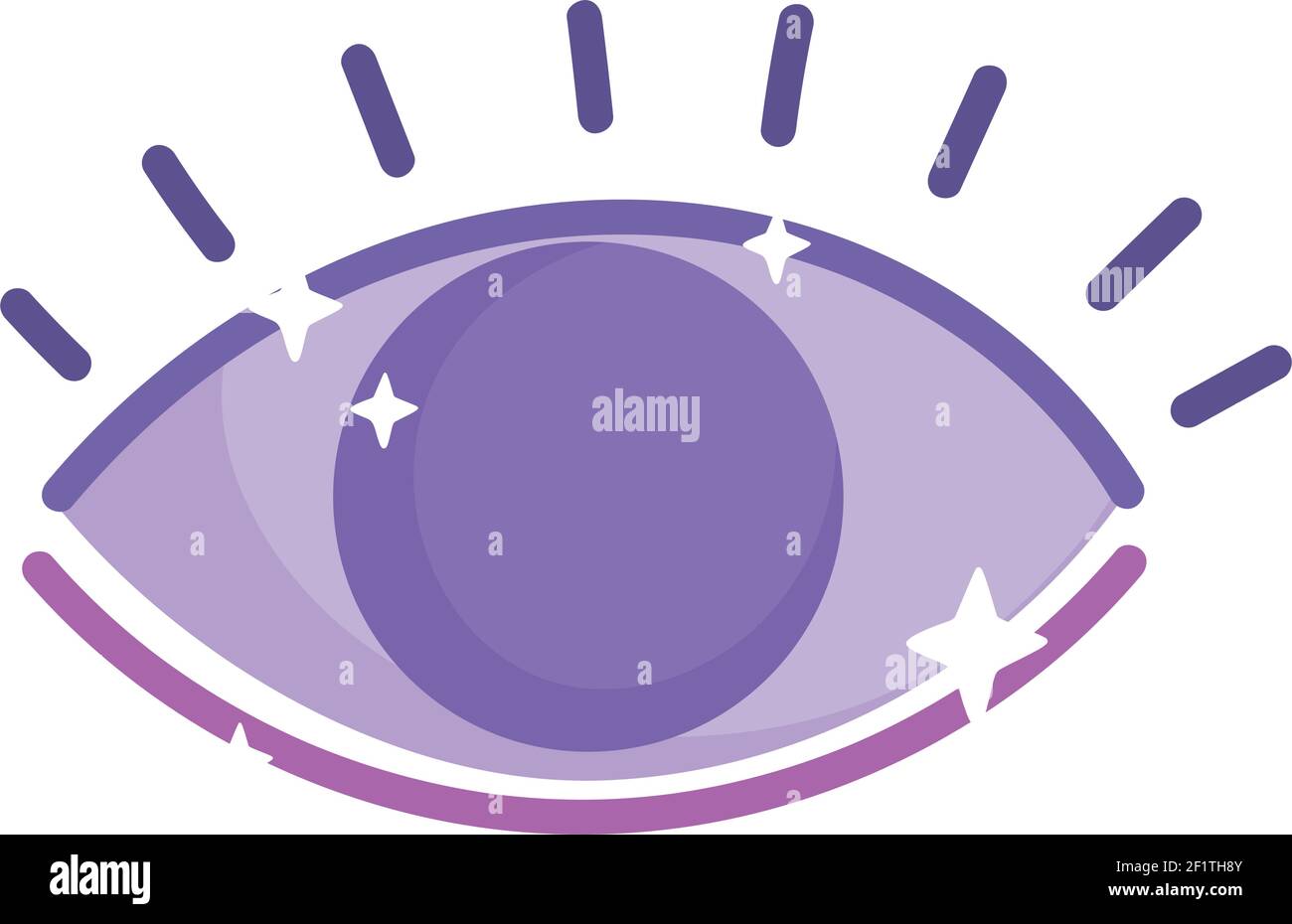 eye vision optical observation icon Stock Vector Image & Art - Alamy